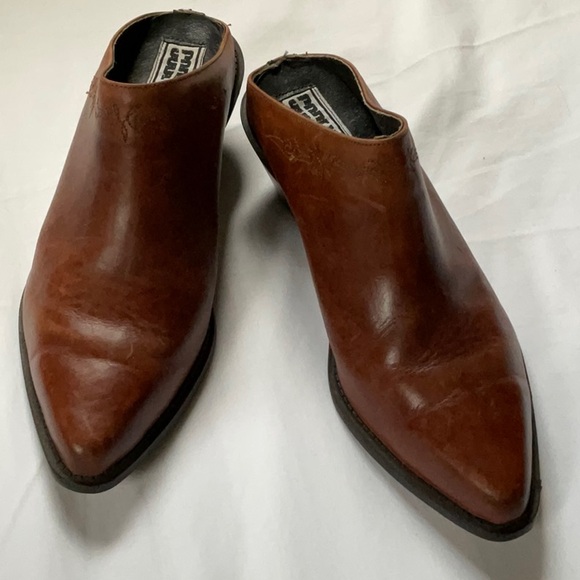 Code West | Shoes | Vintage Code West Shooties Mules | Poshmark